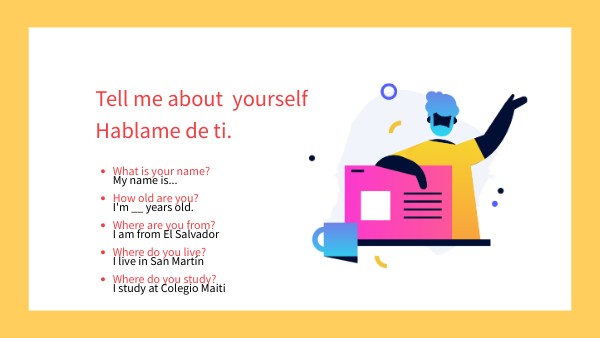 Tell me about yourself