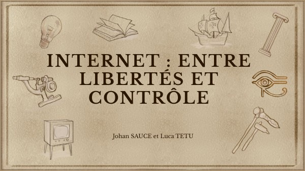 Exposé Internet | Genially