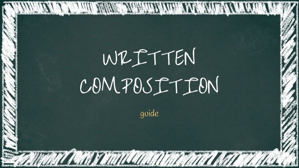 EVAU- Writing composition | Genially