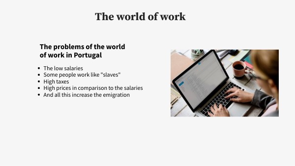 The world of work