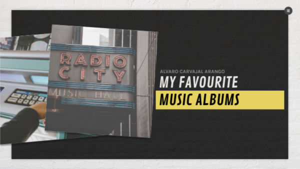 MY FAVOURITE MUSIC ALBUMS