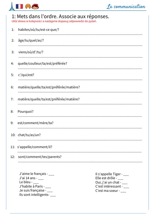 communication devoirs 2 | Genially