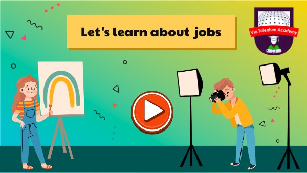 Let's learn about jobs - 4° - Inglés - U5, J2 | Genially
