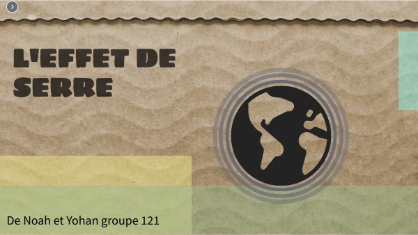 L'effet de serre groupe 121 | Genially