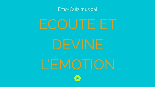 emo-quiz musical | Genially