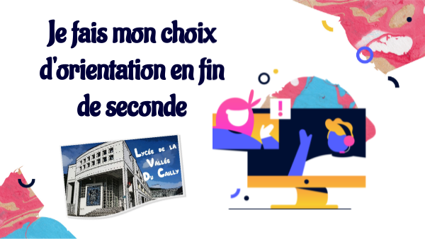Je fais mon choix en fin de seconde | Genially