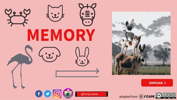 Memory ANIMALES | Genially