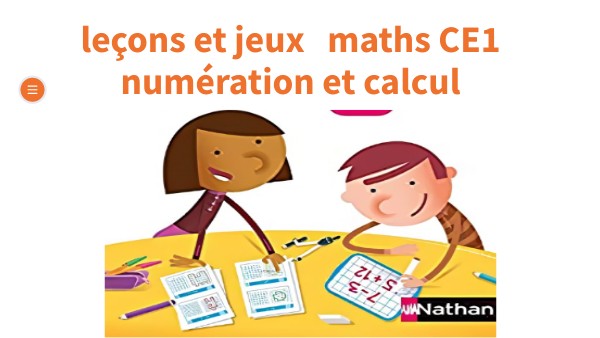 maths numération calcul ce1 | Genially