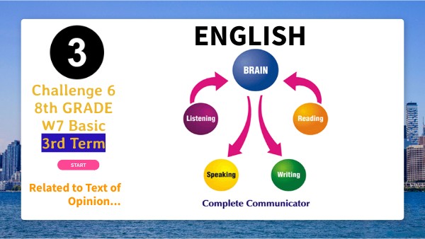 3 T 8TH BASIC Challenge 6 | Genially