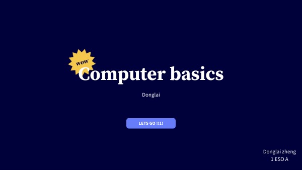 Computer basics DZ