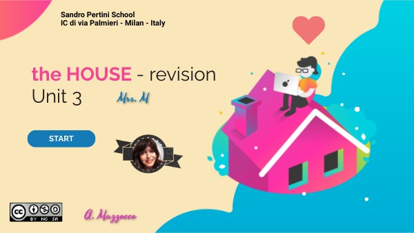 The House - vocabulary - primary / secondary schools | Genially