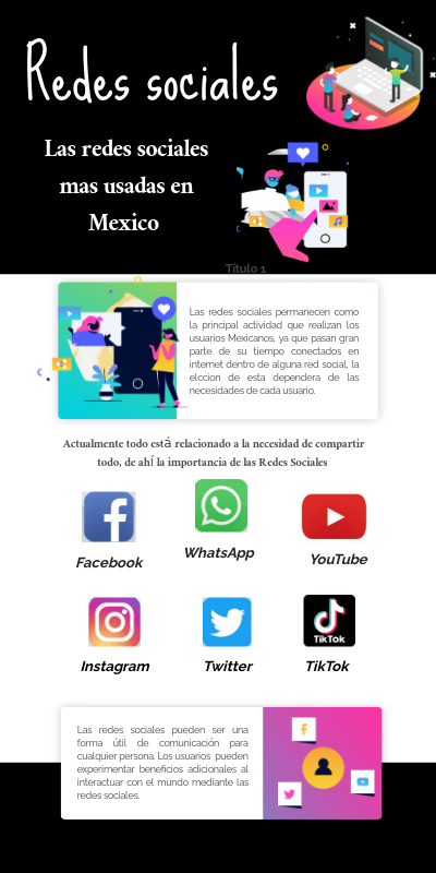 Infografia redes sociales