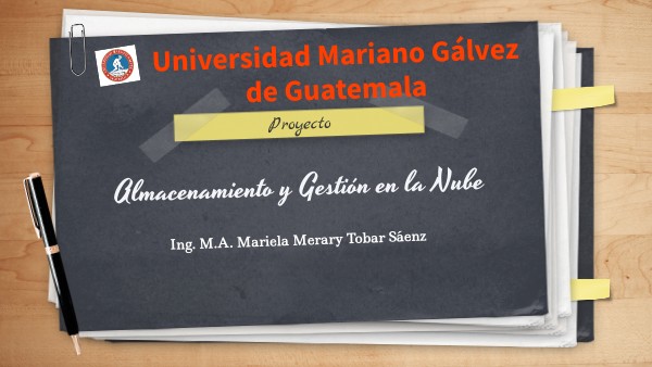 VIDEOPRESENTACIÓN PROYECTO UMG | Genially