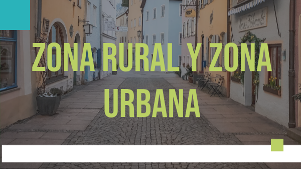 Urbano y rural