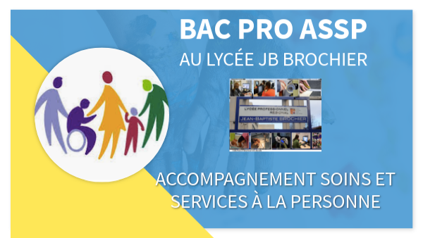 Présentation BAC PRO ASSP | Genially