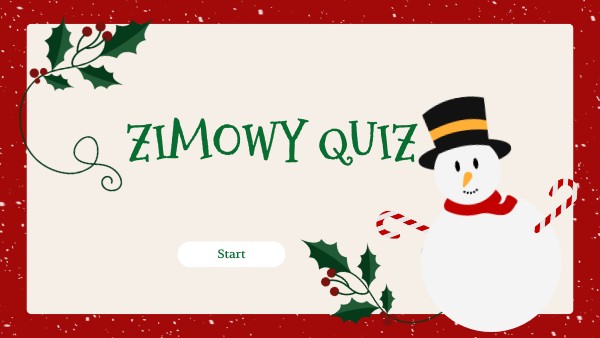 ZAGADKOWA ZIMA | Genially