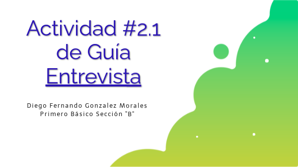 Entrevista Actividad#2