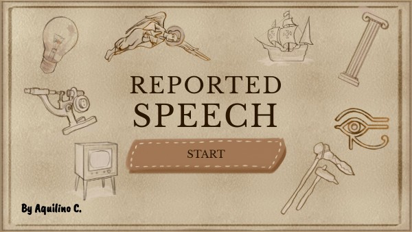 B1 REPORTED SPEECH | Genially