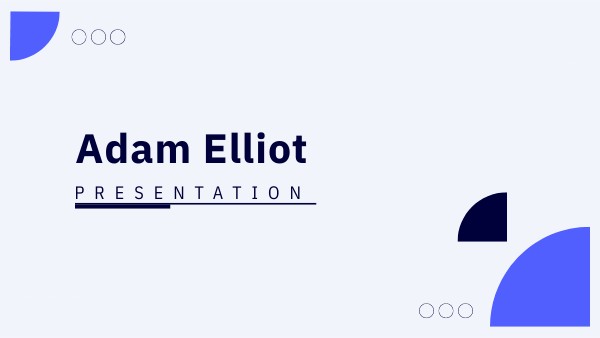 Adam elliot