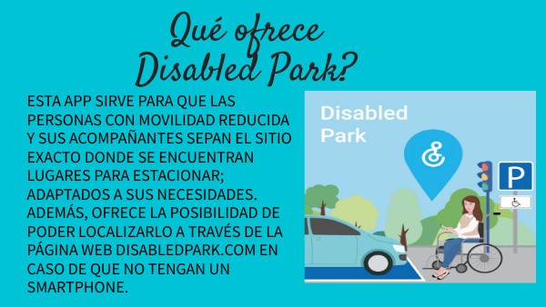 Disabled park | Genially
