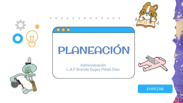 PLANEACIÓN | Genially