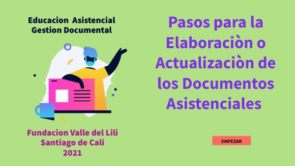 Pasos para elaboracion y actualizacion de documentos asistenciales. | Genially