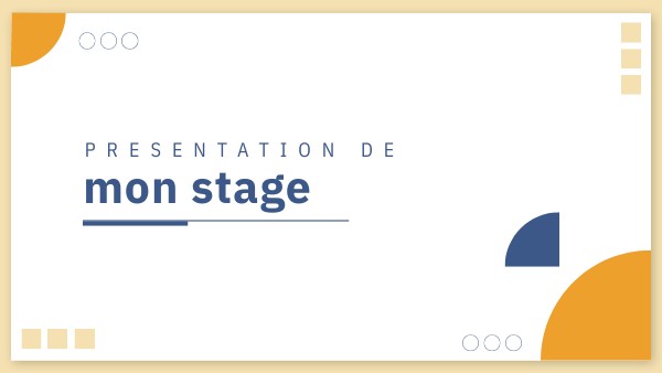 oral de stage | Genially