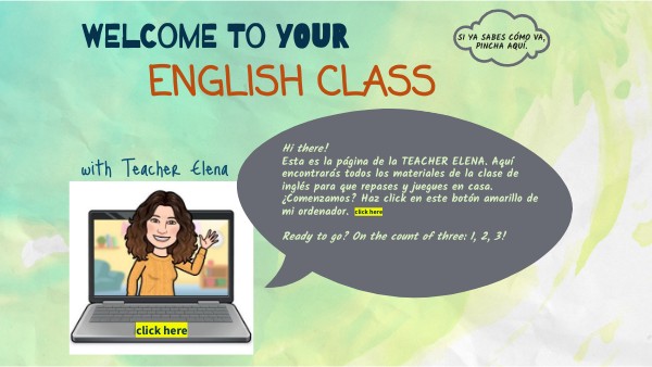 ENGLISH CLASS | Genially