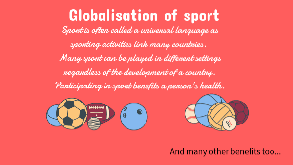 Globalization of sport