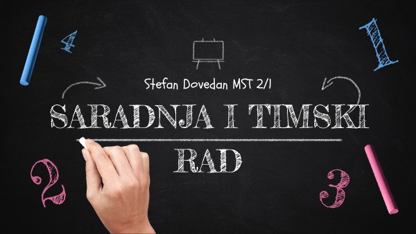 SARADNJA I TIMSKI RAD | Genially