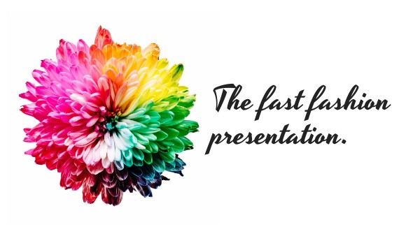 PRESENTATION OF THE FAST FASHION. | Genially