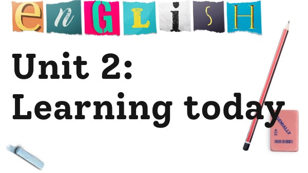 Unit 2 Learning Today