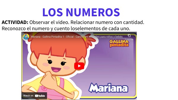 LOS NUMEROS