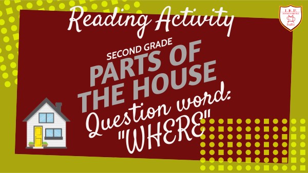 READING ACTIVITY - PARTS OF THE HOUSE 2º | Genially