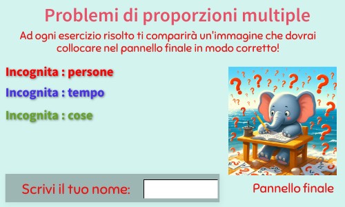 2_06 problemi di proporzioni multiple | Genially