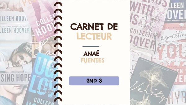 Carnet de lecteur | Genially