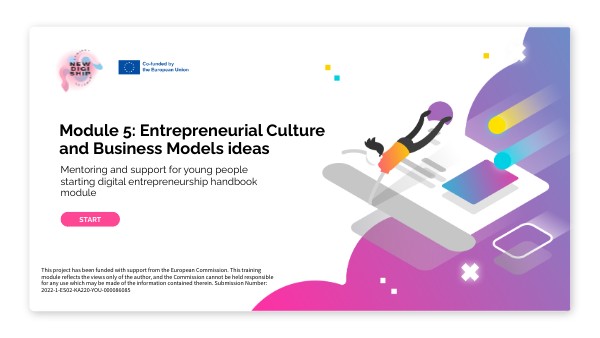 Modulo 5: Entrepreneurial Culture and Business Models ideas | Genially