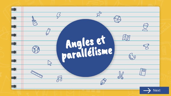 5e - Réviser Angles et parallélisme | Genially