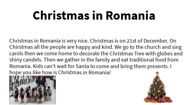 Christmas in Romania