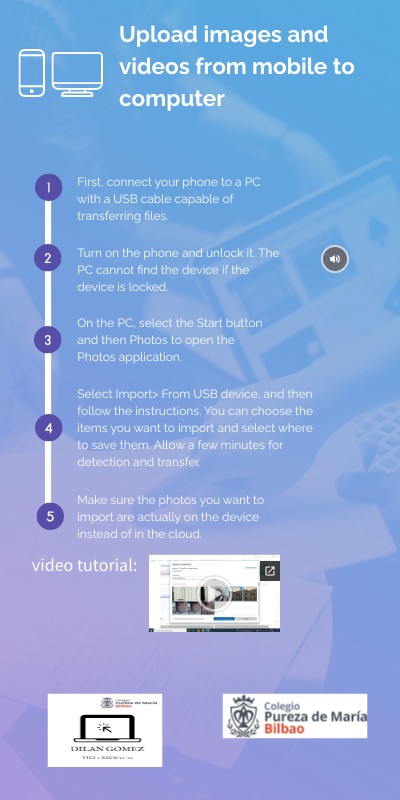 UPLOAD IMAGES FROM MOBILE FOR COMPUTER