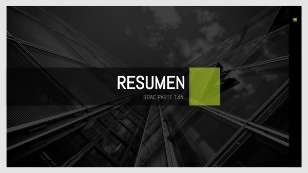 Repaso Parte 145 Genially
