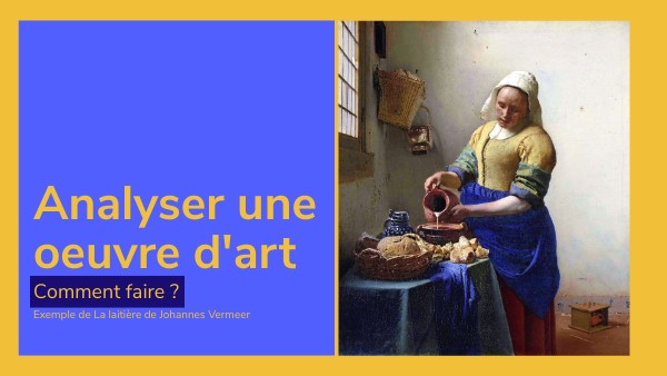 Analyser une oeuvre d'art | Genially