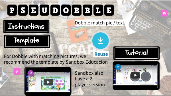 PseuDobble | Genially