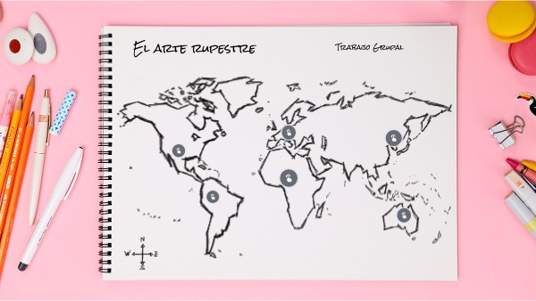 Mapa mundi ARTE RUPESTRE | Genially