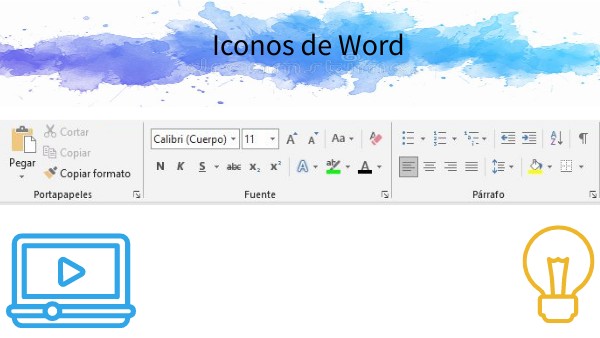 iconos de word+