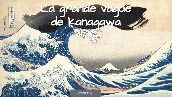 la grande vague de kanagawa | Genially