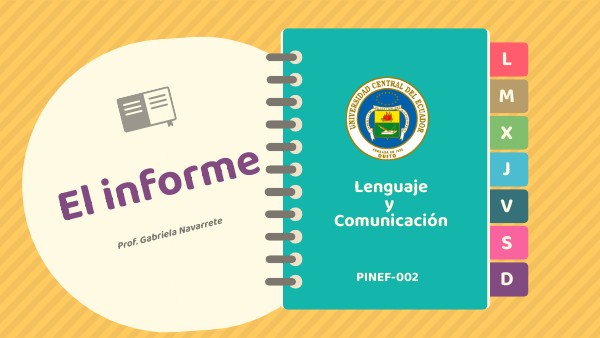 EL INFORME | Genially