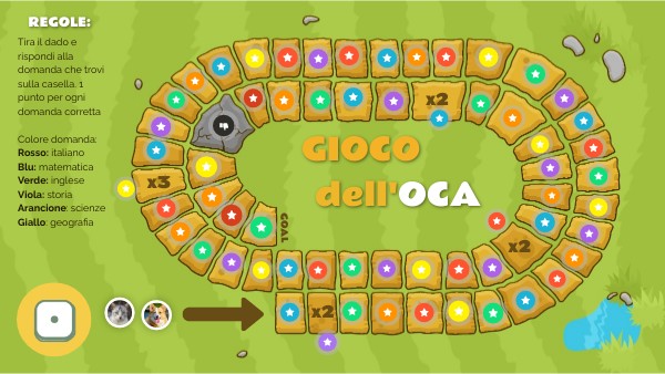 GIOCO DELL'OCA SCUOLA PRIMARIA | Genially