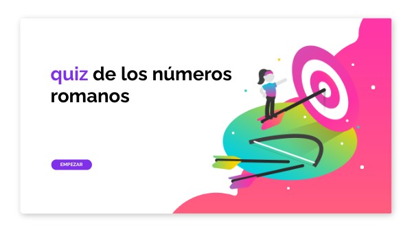 QUIZ numeros romanos | Genially
