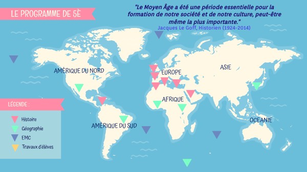 PROGRAMME DE 5È | Genially